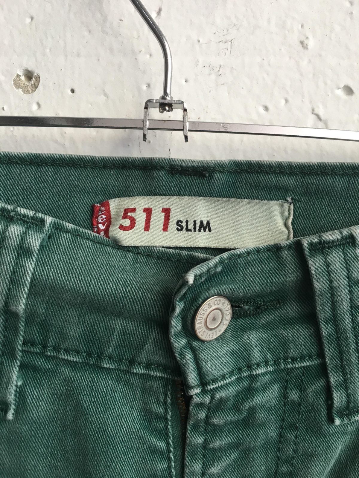 Levi's green 511 jeans - RE.NATO VINTAGE
