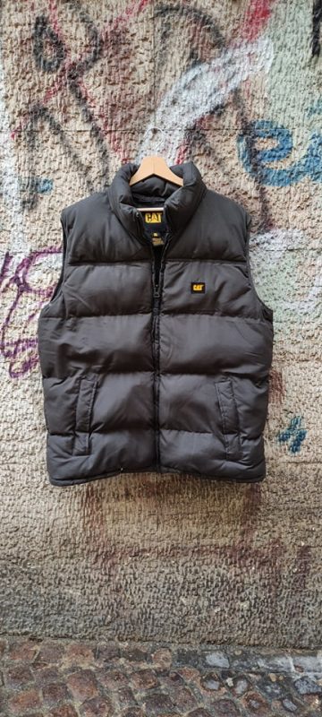 CAT Puffer Sleeveless Jacket - RE.NATO VINTAGE