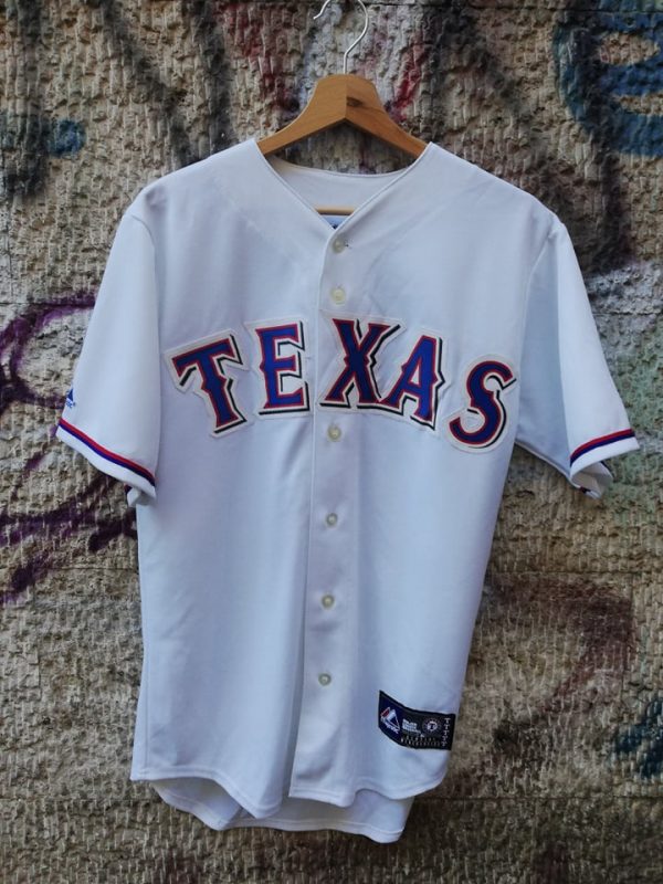 Texas Baseball Jersey MLB Majestic 33 Lee - RE.NATO VINTAGE