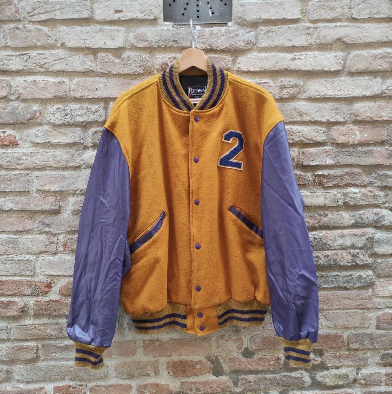 Original American Varsity Vintage Jacket Made in USA Eco Leather ...
