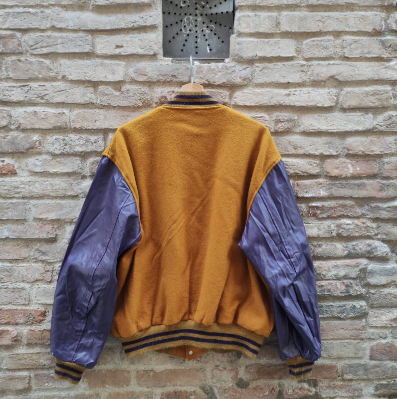 Original American Varsity Vintage Jacket Made in USA Eco Leather ...