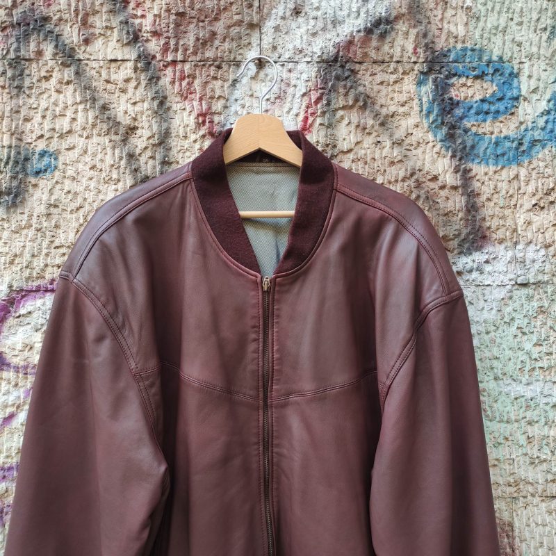 Trapper 100% Leather Vintage Jacket - RE.NATO VINTAGE