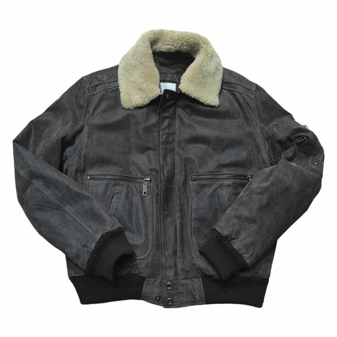Vintage Pilot Leather Jacket - RE.NATO VINTAGE
